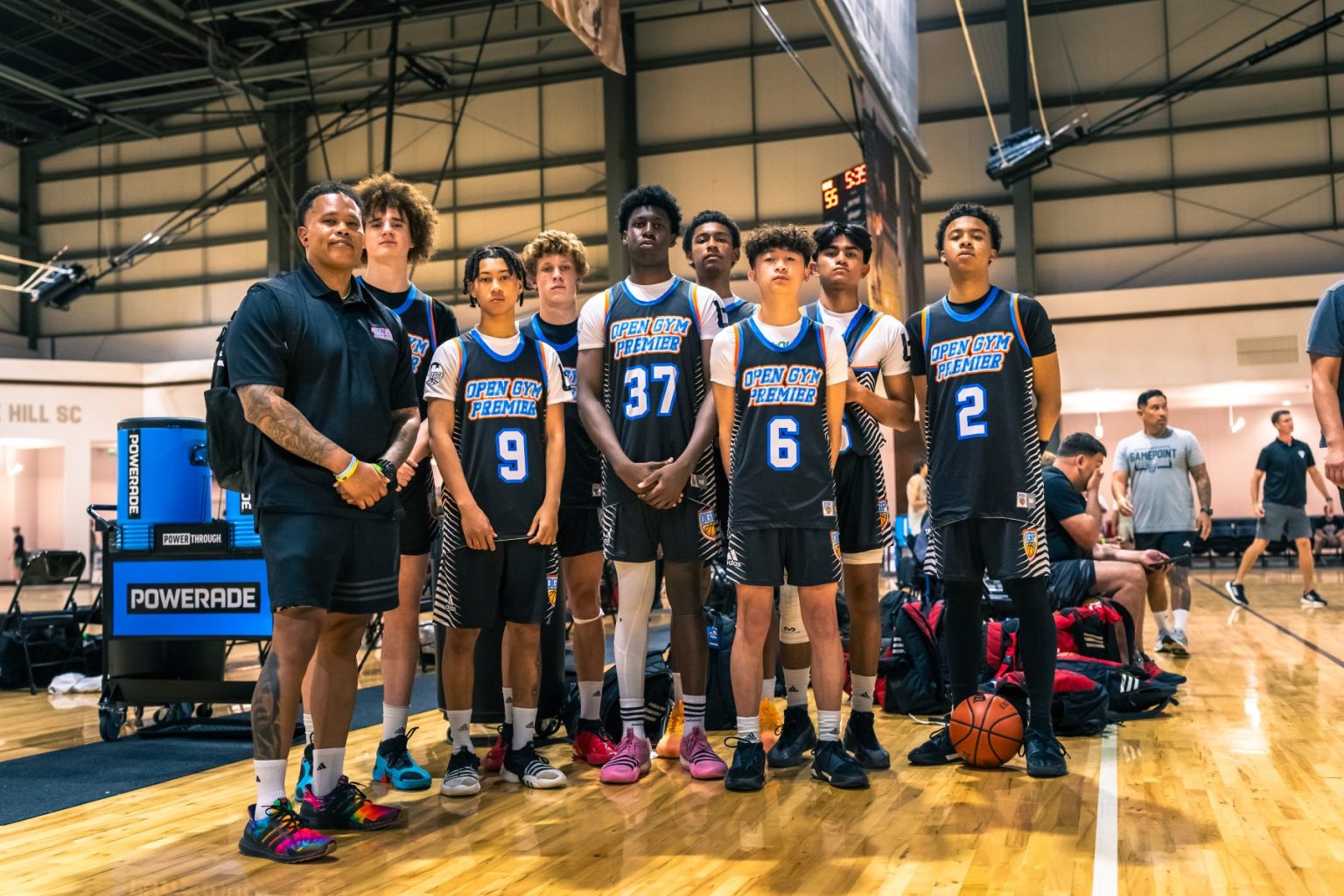 Youth basketball club team Open Gym Premier geared Up for 3SSB adidas ...